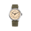 White Dial Military Watch With Canvas Strap Tom Rice | Praesidus